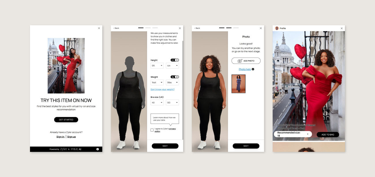 Zyler’s Digital Dressing Room Launched on the Goddiva website - The ...